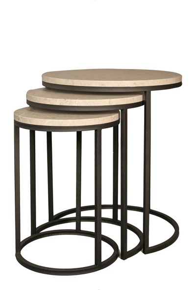 Comely 3'lü Zigon Sehpa