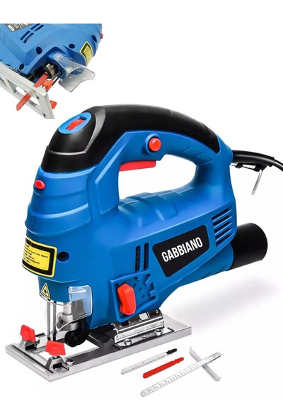 Gabbiano Prof Mac Blue 3500 Watt Bakır Sargılı Motor Elektrikli Dekupaj Testere ve 10 Adet Elmas Bıçak Gabbiano Prof Mac Blue 3500 Watt Bakır Sargılı Motor Elektrikli Dekupaj Testere ve 10 Adet Elmas Bıçak