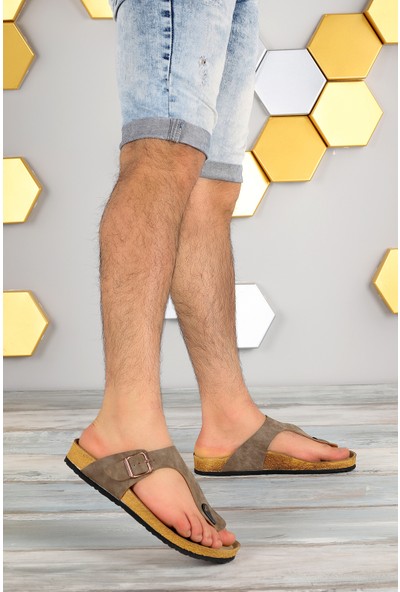 Woggo Ary 31-022 Günlük Parmak Arası Erkek Terlik