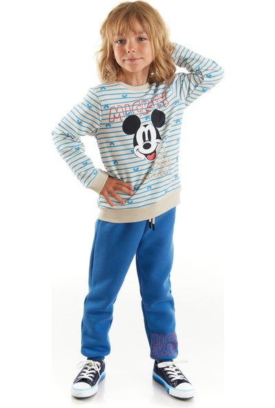 Mickey Mouse Lisanslı Erkek Çocuk Eşofman Takım 20081