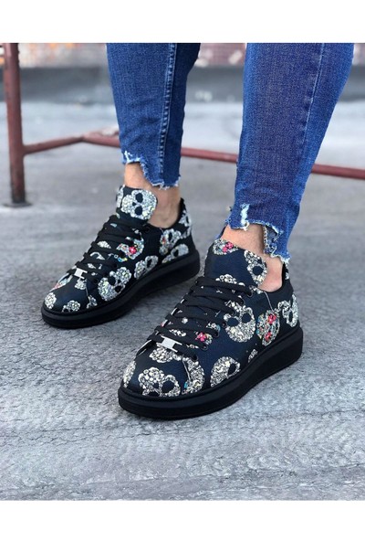 Bigwos Wagoon WG501 Siyah Kuru Kafa Boyalı Erkek Casual Ayakkabı Bigwos Wagoon WG501 Siyah Kuru Kafa Boyalı Erkek Casual Ayakkabı