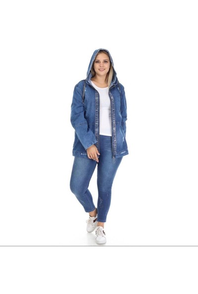 Swansea Kadın Siyah Yıkamlalı Taş Işlemeli 2 Cepli Büyük Beden Kot Ceket 9010 Swansea Kadın Siyah Yıkamlalı Taş Işlemeli 2 Cepli Büyük Beden Kot Ceket 9010