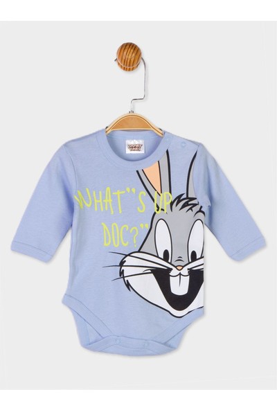 Looney Tunes Lisanslı Erkek Bebek Uzun Kol Body 20601 Looney Tunes Lisanslı Erkek Bebek Uzun Kol Body 20601