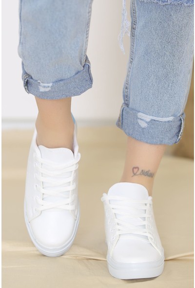 La Vacilando Kalın Tbn Günlük Ayakkabı Beyazmavi - 8585.264. La Vacilando Kalın Tbn Günlük Ayakkabı Beyazmavi - 8585.264.