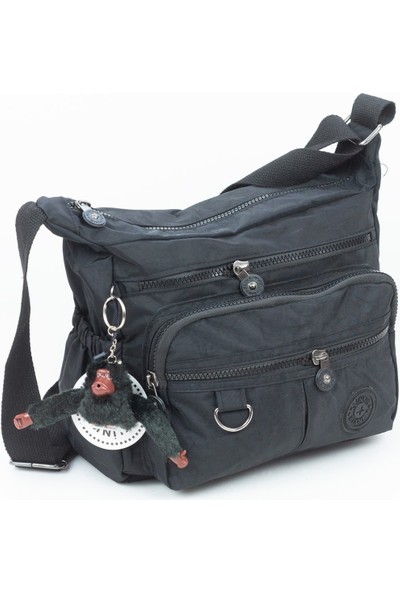 İmaks Krinkıl / Klinkır Su Geçirmez Kumaş Çok Gözlü Çapraz Kol ve Omuz Postacı Çantası Siyah 9507 İmaks Krinkıl / Klinkır Su Geçirmez Kumaş Çok Gözlü Çapraz Kol ve Omuz Postacı Çantası Siyah 9507