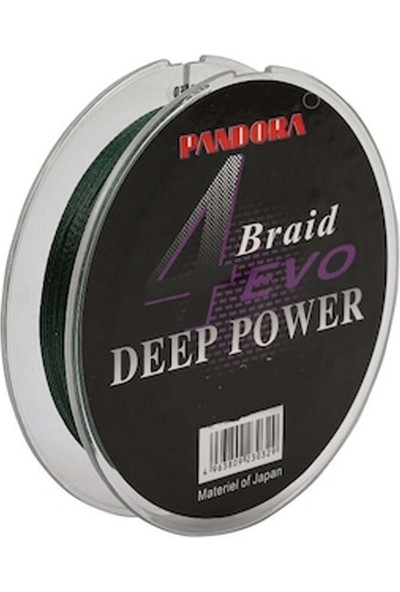 Pandora Deep Power 4 Braid Evo 100 mt Ip Misina Pandora Deep Power 4 Braid Evo 100 mt Ip Misina