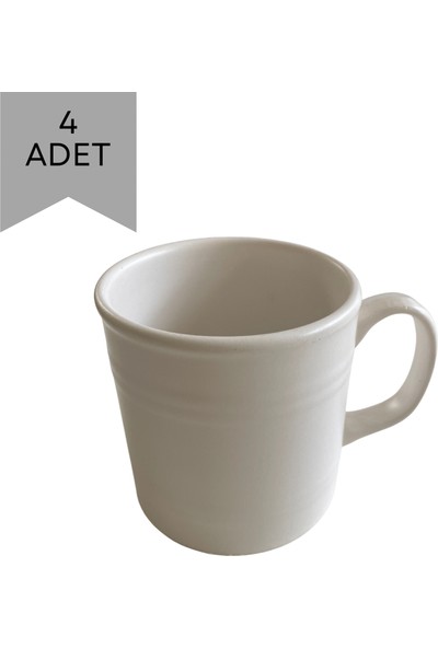 Keramika Varil Kup - 4 Adet Keramika Varil Kup - 4 Adet