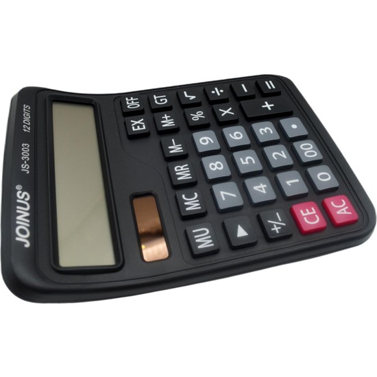 Linea Joinus 12 Haneli Masaüstü Hesap Makinesi JS-3003 Fiyatı