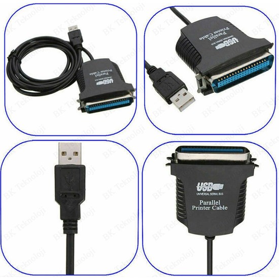 BK Teknoloji Usb/lpt Paralel Port Ieee 1284 Yazıcı Adaptör Fiyatı
