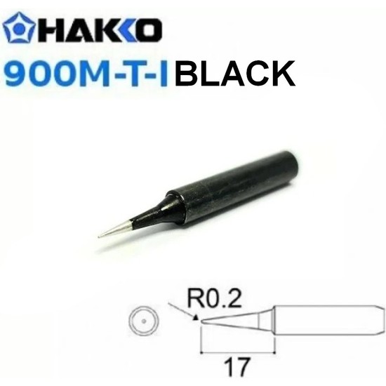 Hakko 900M-T-I Siyah Düz Sivri A+ Havya Ucu 936-852-803.. Fiyatı
