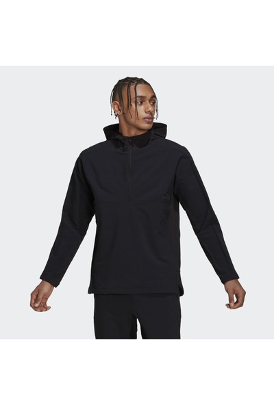 Adidas Workout Cordura Erkek Siyah Sweatshirt (HD3519) Adidas Workout Cordura Erkek Siyah Sweatshirt (HD3519)