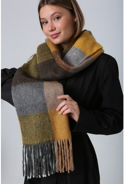 Luminos Butik Kadın Omuz Şalı Atkı 45X200 cm SAL1270 Luminos Butik Kadın Omuz Şalı Atkı 45X200 cm SAL1270