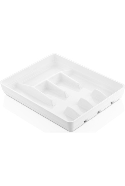 EW's Kitchenware Beyaz Raf Içi Kaşıklık EW's Kitchenware Beyaz Raf Içi Kaşıklık