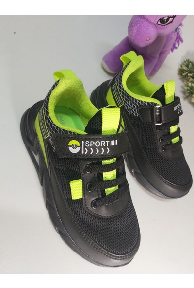 Minicup Erkek Çocuk Spor (Sport) Siyah-Fosforlu Yeşil Anorak Spor Ayakkabı Minicup Erkek Çocuk Spor (Sport) Siyah-Fosforlu Yeşil Anorak Spor Ayakkabı
