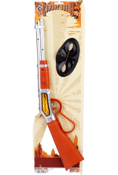 Prestij Oyuncak Prestij Kartelalı Kovboy Seti Tüfekli Maskeli FAB(KA167) 0989 Prestij Oyuncak Prestij Kartelalı Kovboy Seti Tüfekli Maskeli FAB(KA167) 0989