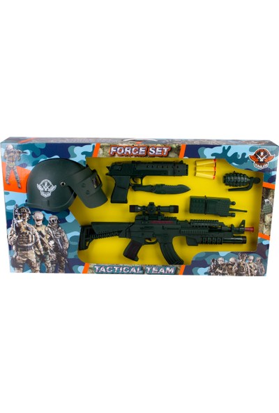 Erdem Force Set Taktiksel Saldırı Seti Dev Nerf Atan Tabancalı ER-118 8236 Erdem Force Set Taktiksel Saldırı Seti Dev Nerf Atan Tabancalı ER-118 8236