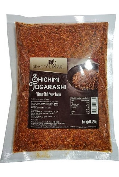 Dragon Pearl Shichimi Togarashi Baharatı 250 gr Dragon Pearl Shichimi Togarashi Baharatı 250 gr