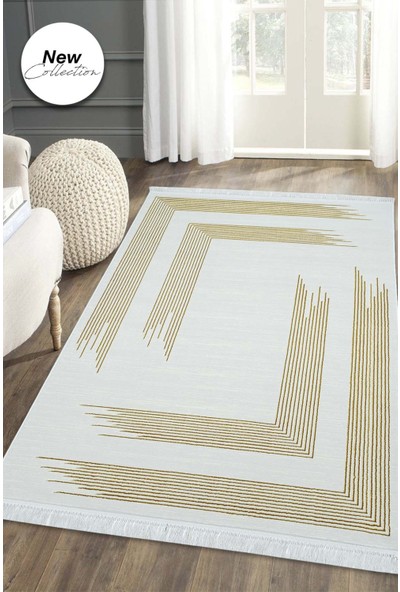 Kervansaray Halı Kihem Krem Oturma Odası ve Salon Halısı 4737 Kervansaray Halı Kihem Krem Oturma Odası ve Salon Halısı 4737