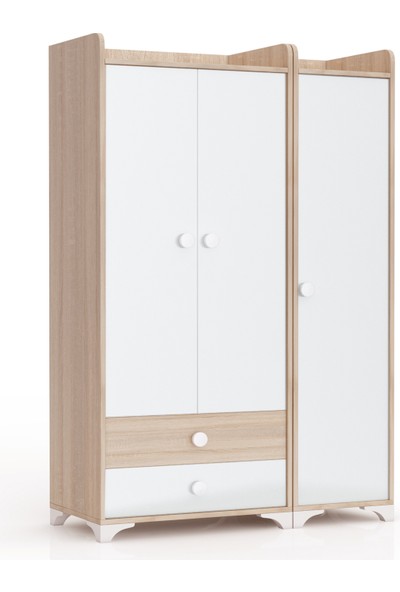 Patiko Swing3 Kapılı Dolap