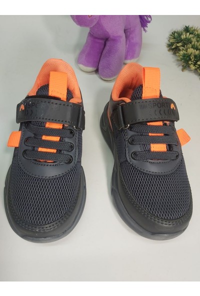 Erkek Çocuk Spor (Sport) Füme-Turuncu Anorak Ayakkabı Erkek Çocuk Spor (Sport) Füme-Turuncu Anorak Ayakkabı