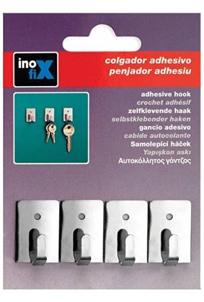 Aster Inofix Askı 4 Adet Metal Aster Inofix Askı 4 Adet Metal
