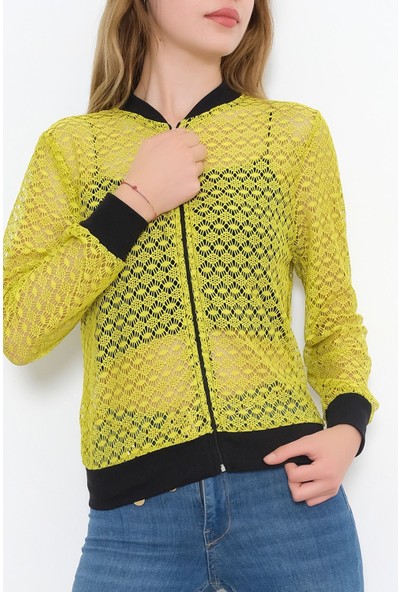 Terrace Store Dantel Ceket Yağyeşili - 9734.609. Terrace Store Dantel Ceket Yağyeşili - 9734.609.