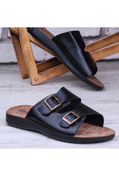 Ghattix Gezr Iki Tokalı Erkek Terlik