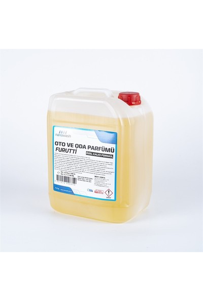 Nanowash Oto ve Oda Parfümü Furutti 5 Lt Nanowash Oto ve Oda Parfümü Furutti 5 Lt