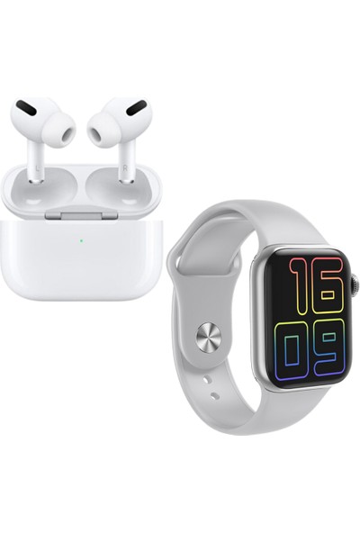 Under-x HW12 Full Ekran Smrtwatch Gri Akıllı Saat Airpods Pro Anc Özellikli Kablosuz Bluetooth Kulaklık Under-x HW12 Full Ekran Smrtwatch Gri Akıllı Saat Airpods Pro Anc Özellikli Kablosuz Bluetooth Kulaklık