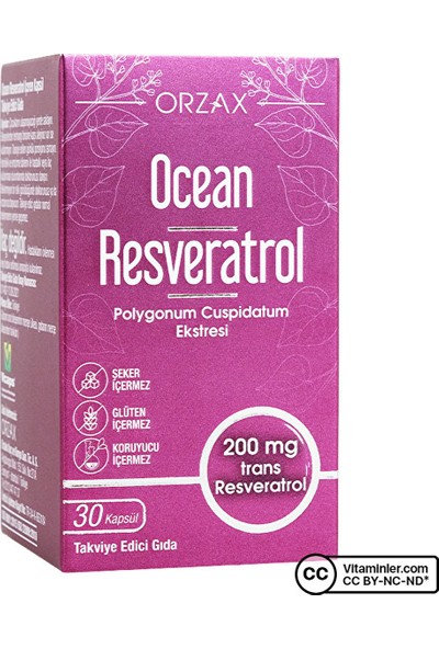 Ocean Resveratrol 30 Kapsül
