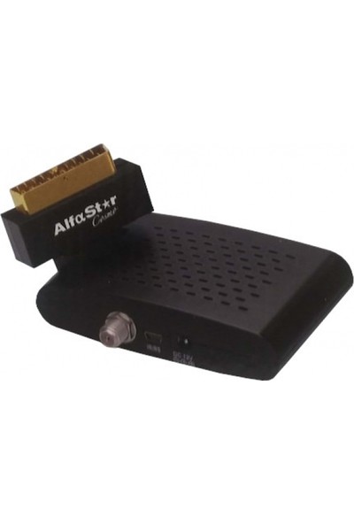 Alfastar Cosmo S Mini Scart Sd Dijital Uydu Alıcısı Alfastar Cosmo S Mini Scart Sd Dijital Uydu Alıcısı