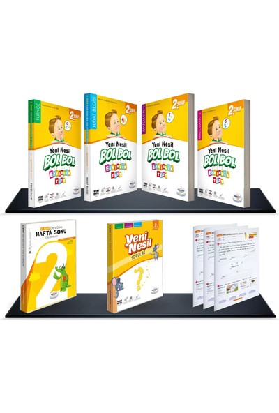 Öğretmen Evde Yayınları 2. Sınıf Süper Ideal Set – 9 Parça (2022-2023) (Ciltli)