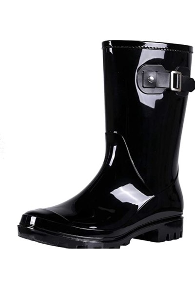 Evshine Kadın Mid Calf Yağmur Botları Su Geçirmez Evshine Kadın Mid Calf Yağmur Botları Su Geçirmez