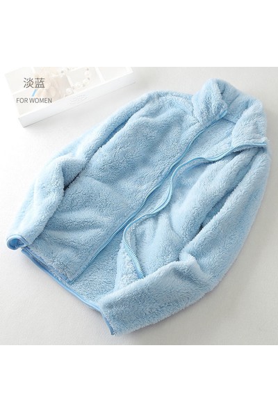 Mercan Kadife Peluş Ceket(Yurt Dışından) Mercan Kadife Peluş Ceket(Yurt Dışından)