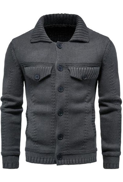 Kış Kalın Erkek Örme Kazak Ceket Uzun Kollu Hırka Yün Erkek Yaka Workwear Hırka Dış Kazak Kış Kalın Erkek Örme Kazak Ceket Uzun Kollu Hırka Yün Erkek Yaka Workwear Hırka Dış Kazak