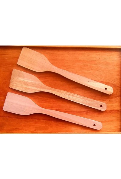 Ahşap Tahta Spatula 3 Parça Set 30CM Mutfak Yemek Gereçleri Spatula Ahşap Tahta Spatula 3 Parça Set 30CM Mutfak Yemek Gereçleri Spatula