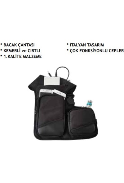 Mts Impertex Bacak Çanta Siyah Mts Impertex Bacak Çanta Siyah