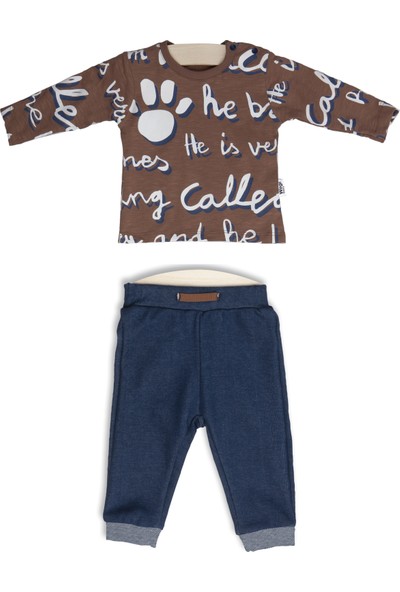 Wogi Erkek Bebek 3 Lü Hırkalı Takım Wogi Erkek Bebek 3 Lü Hırkalı Takım