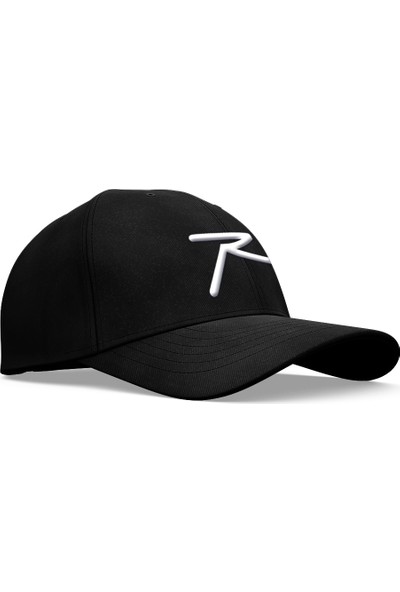 Raru Erkek %100 Pamuk Şapka Apex Siyah
