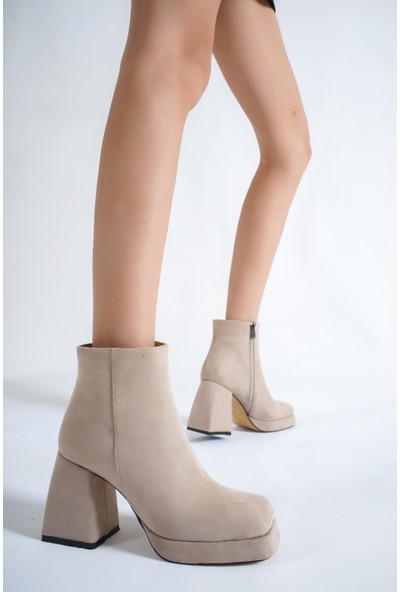 Sole Women Shoes Kadın Gıulıa Platformlu Kalın Topuk Küt Burun Bilek Üstü Bot Sole Women Shoes Kadın Gıulıa Platformlu Kalın Topuk Küt Burun Bilek Üstü Bot