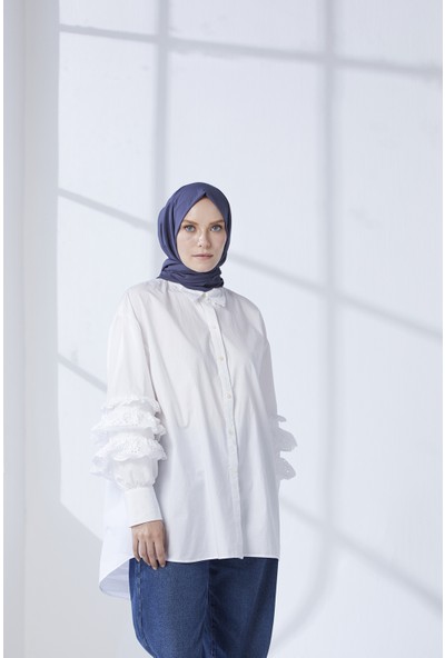 Indigo Harem Bianca Şal - Indigo