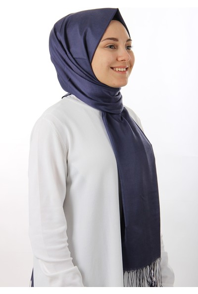 Lacivert-22 Kroren Şal 4026