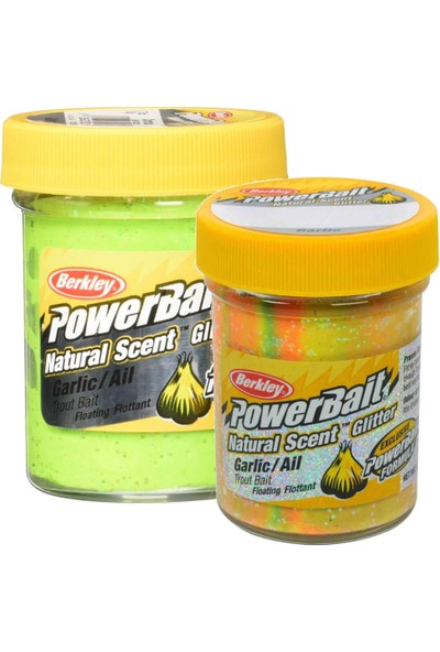 Berkley Powerbait Natural Scent Glitter Garlic Lrf Yemi Neon Blue-50 gr Berkley Powerbait Natural Scent Glitter Garlic Lrf Yemi Neon Blue-50 gr