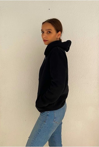 Via Loris Unisex Kanguru Cepli Kapüşonlu Sweatshirt Via Loris Unisex Kanguru Cepli Kapüşonlu Sweatshirt