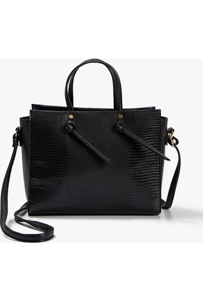 Tote Çanta Deri Görünümlü