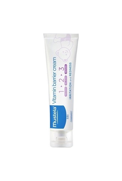 Nania Mustela 1.2.3 Vitamin Bariyer Pişik Kremi 50ML Nania Mustela 1.2.3 Vitamin Bariyer Pişik Kremi 50ML