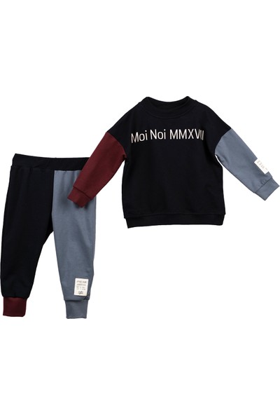 Moi Noi Desenli Kışlık Çocuk Ikili Takım
