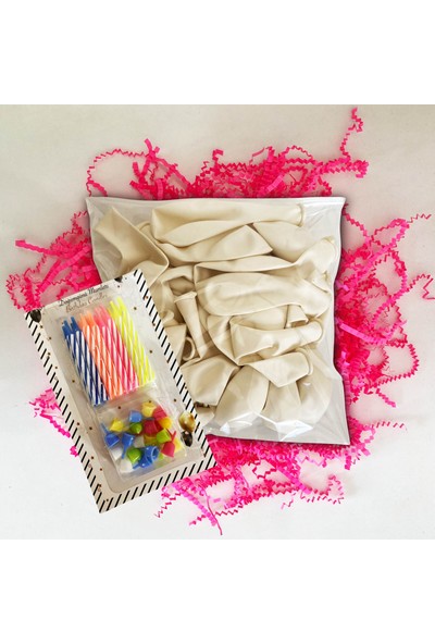 Mybamba 50'li Beyaz Renk 12 Inç Makaron Doğum Günü & Parti Balonu (16 Adet Pasta Mumu Hediyeli) Mybamba 50'li Beyaz Renk 12 Inç Makaron Doğum Günü & Parti Balonu (16 Adet Pasta Mumu Hediyeli)