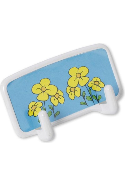 Plastik Resimli Çiftli Duvar Askısı 5x8.5x2.5 cm Plastik Resimli Çiftli Duvar Askısı 5x8.5x2.5 cm