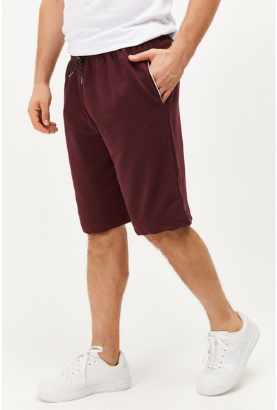 Tegu Style Erkek Bordo Şort